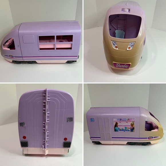 Mattel | Toys | 20 Barbie Travel Train | Poshmark